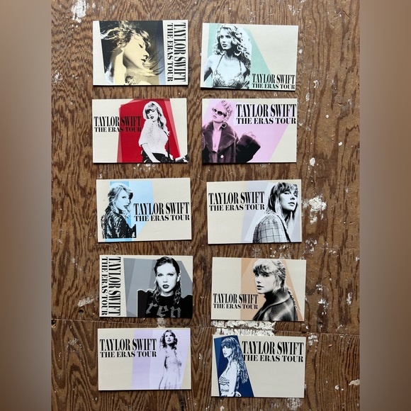 Other | Taylor Swift Eras Tour Vip Package Postcards | Poshmark